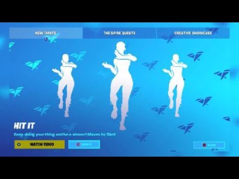 Fortnite new emote - YouTube