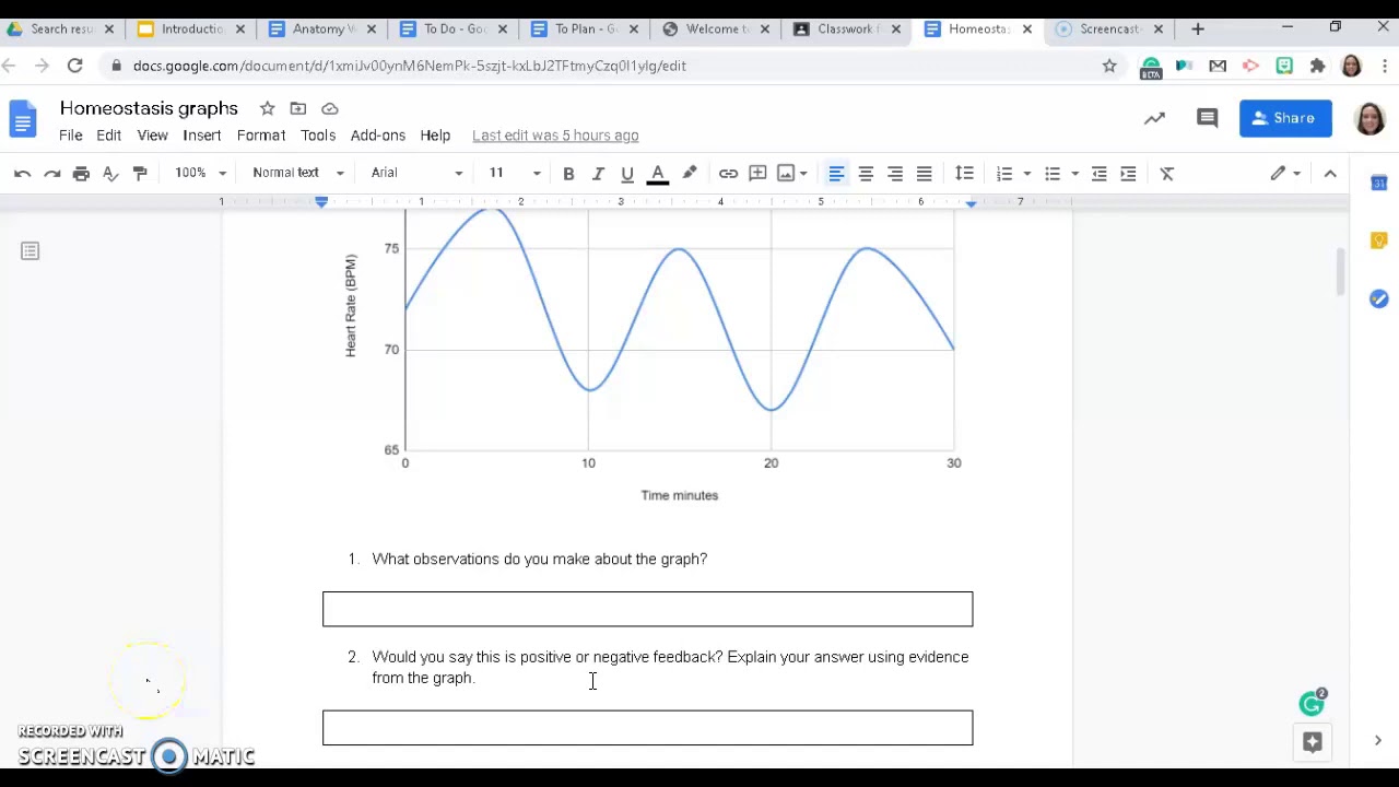 Homeostasis graph directions - YouTube