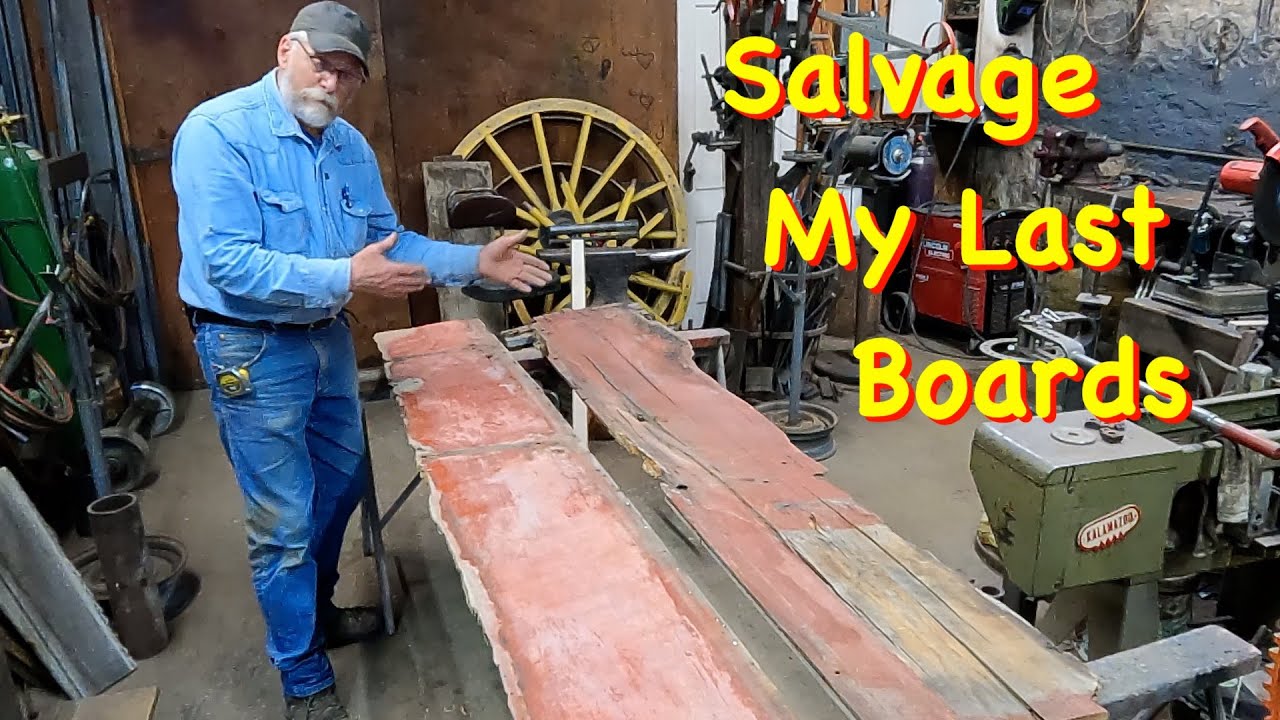 The Final Salvageable Boards For Sheep Wagon Side Boxes | Engels Coach ...