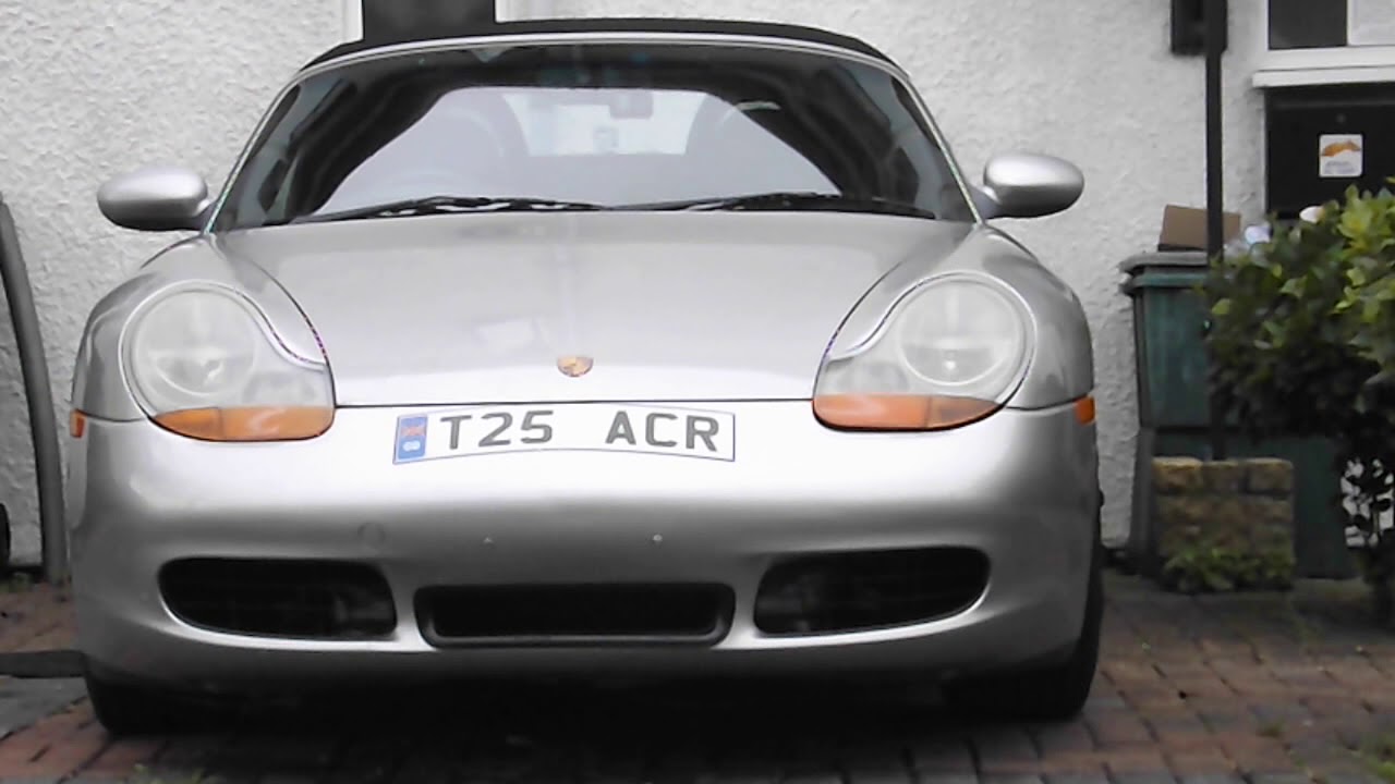 Boxster 986 performance tuning - YouTube