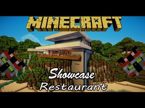 Minecraft Tour | Modern Restaurant - YouTube