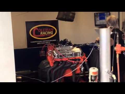 Coleman Racing Engines 427 Big Block Chevy Dyno run 5 June 7 2014 - YouTube