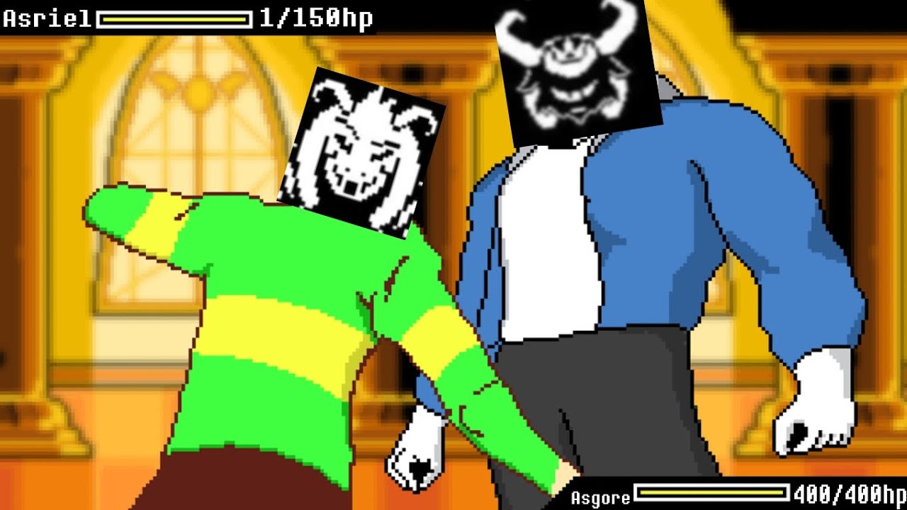 Think before you player asriel :UTPR - YouTube