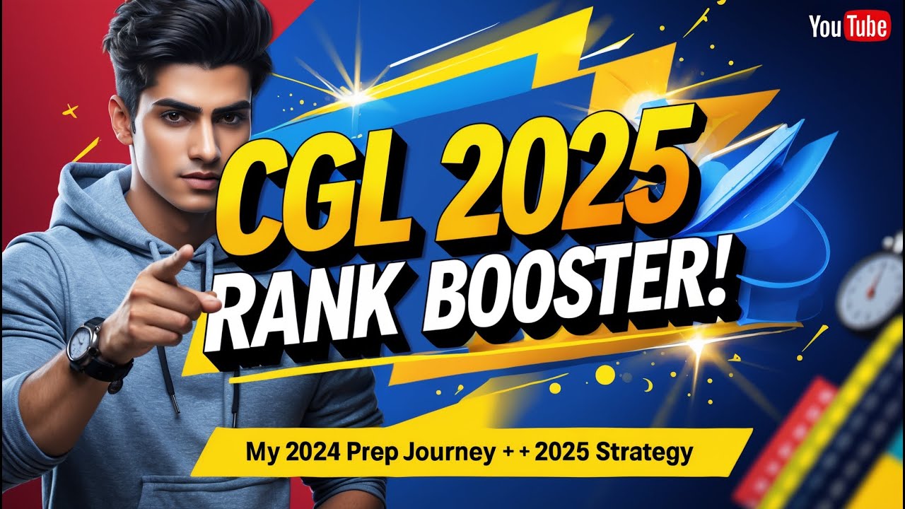 CGL 2025 Rank Booster: Master Time Management & Accuracy! - YouTube