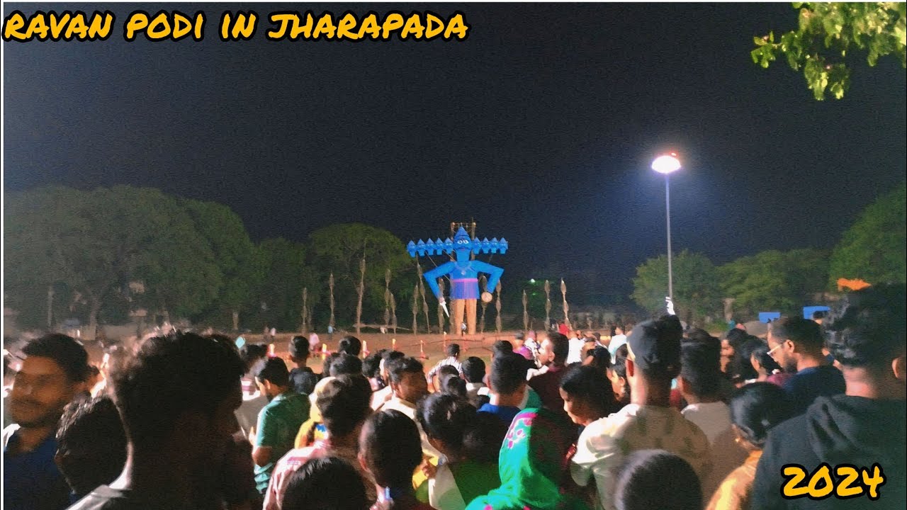 Bhubaneswar📍 Ravan Podi 😶‍🌫//jharapada raban podi //Ravan Dahan 🔥# ...