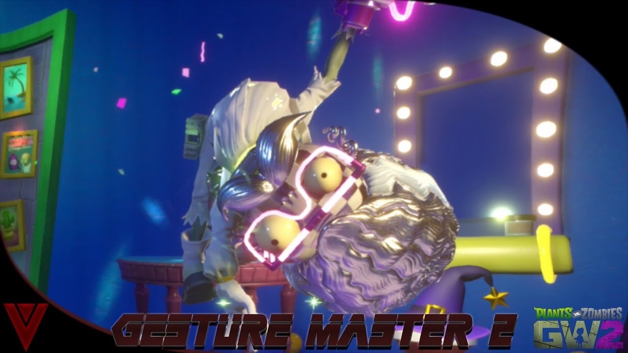 Plants Vs Zombies Garden Warfare 2 Gesture Master 2 - Dr Toxic - YouTube