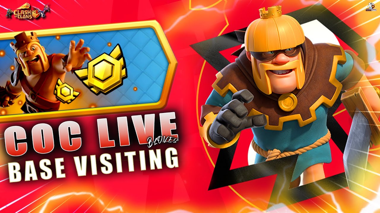 COC LIVE CWL Tips & Join My Clan | Clash of Clans Live stream Base ...