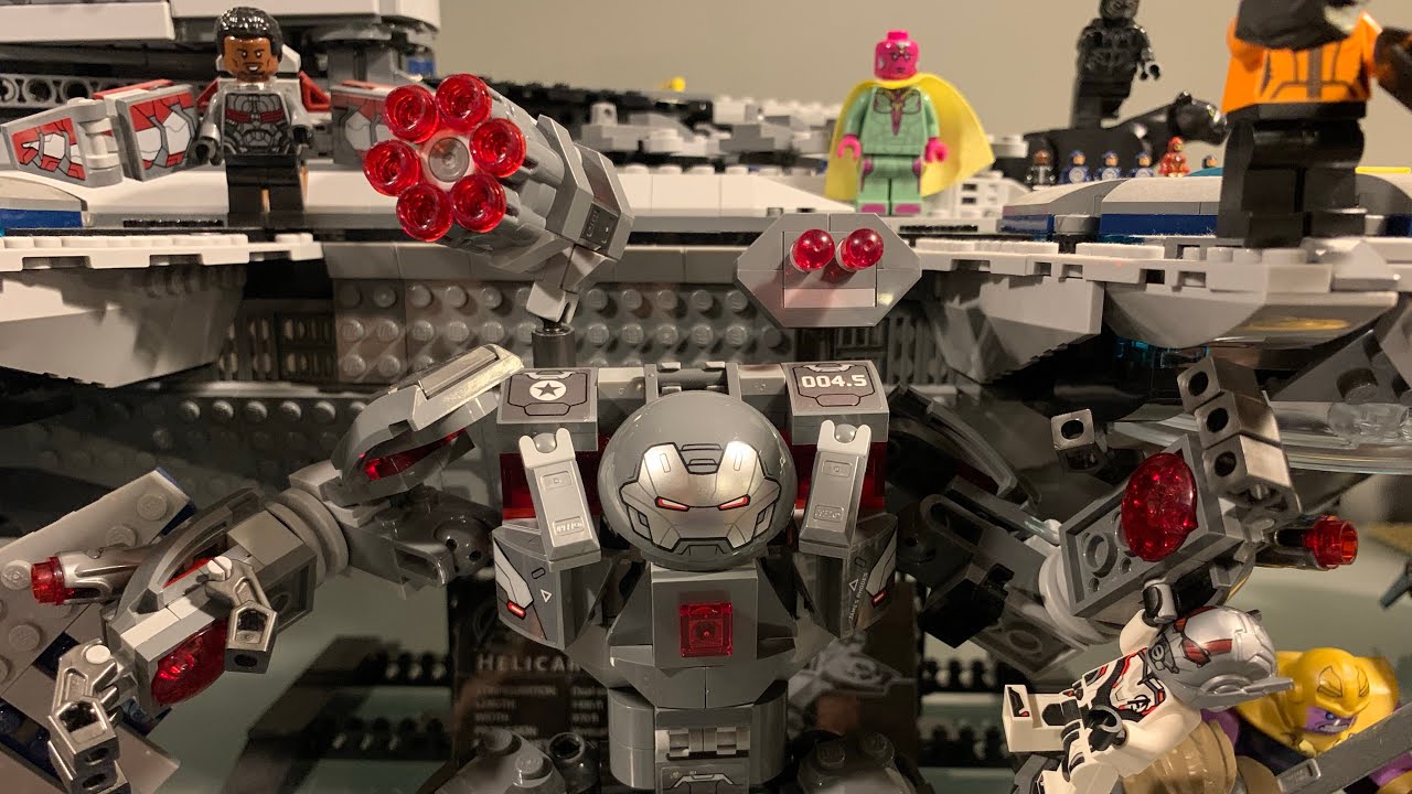 LEGO Avengers War Machine Buster Build - YouTube