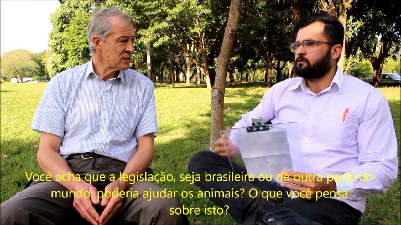Dr. Donald Broom fala sobre Bem-Estar Animal / Dr. Donald Broom Talking ...