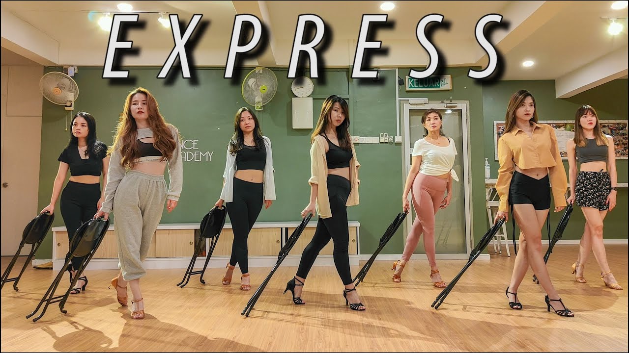 【Latin Jazz Dance】Express | Chair Dance | David's Choreography - YouTube
