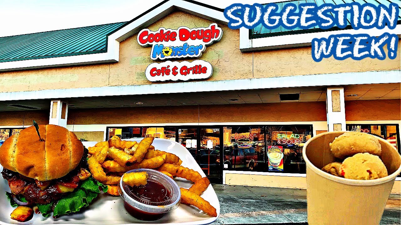 COOKIE DOUGH MONSTER CAFE AND GRILL Pigeon Forge Tennessee - YouTube