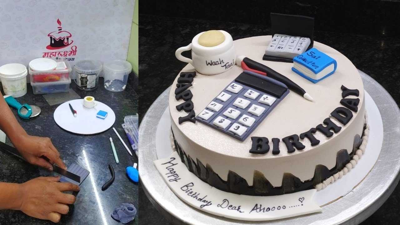 Businessman theme cake/Entrepreneur cake#howtomakeBusinessmancake# ...