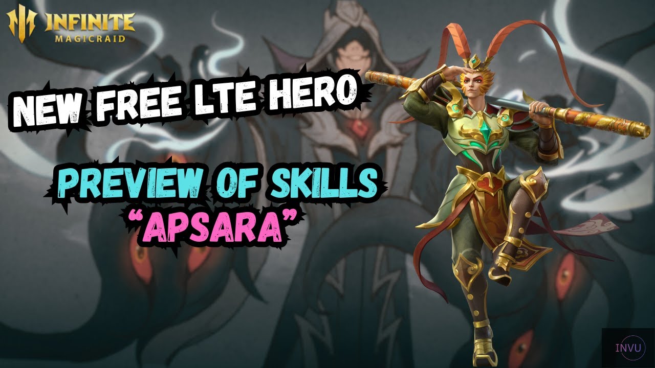 Infinite Magicraid (IMR): NEW FREE LTE | Apsara | Sneak Peak on skills ...