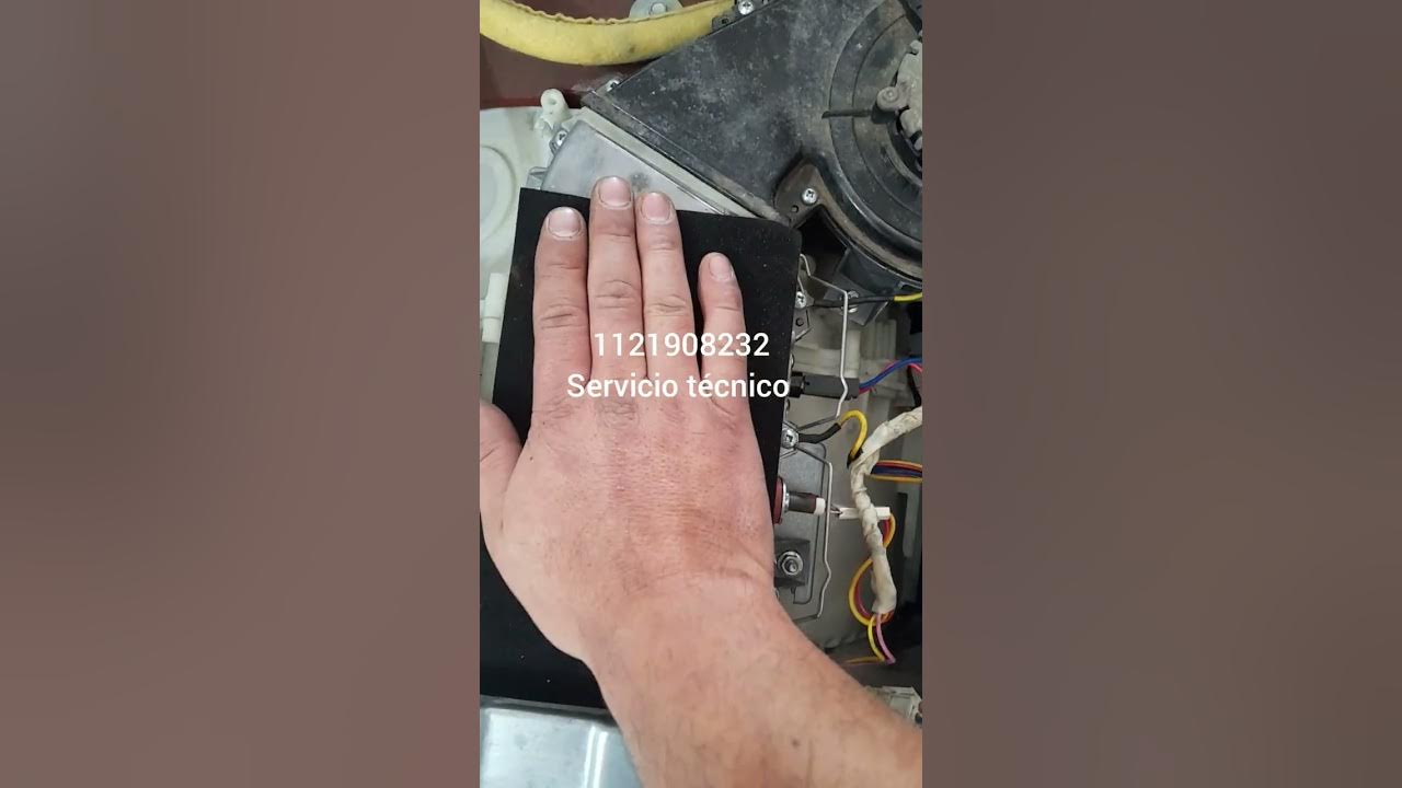 reparación lavarropas General Electric error 3A solucionado - YouTube