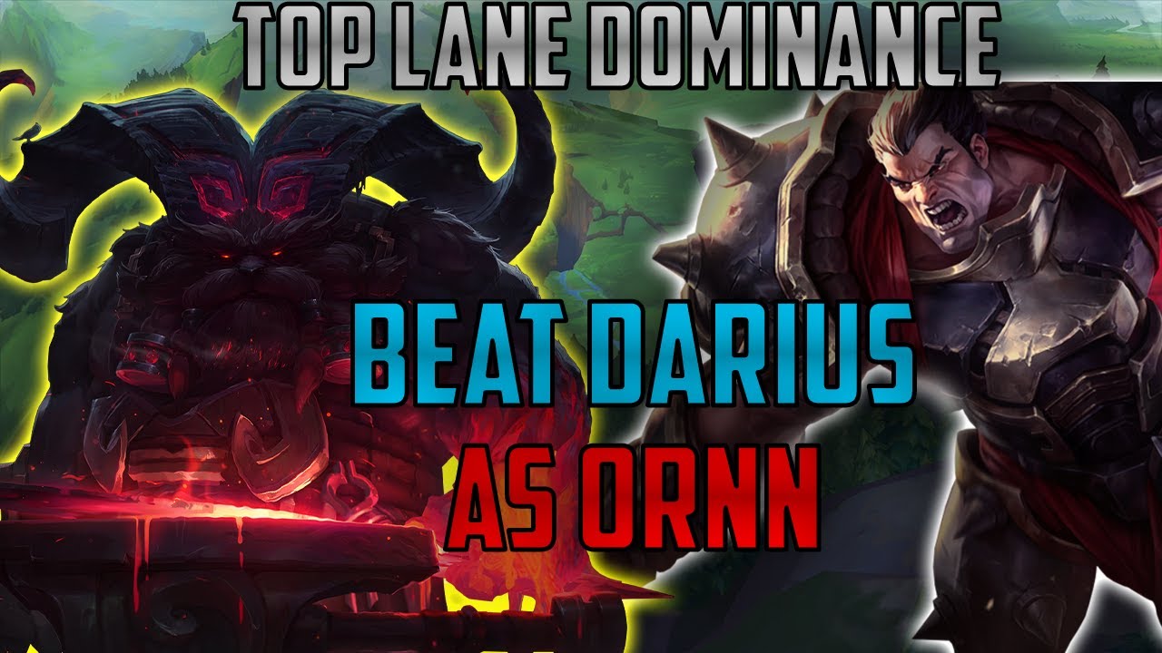 Top Lane Dominance: Beat Darius as Ornn | Makkro - YouTube