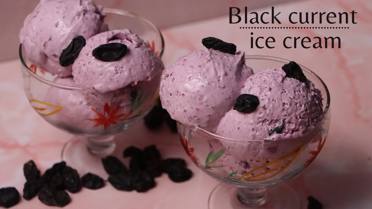 how to make black current ice cream with only 5 ingredients ...