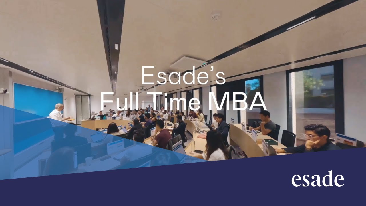 Esade's Full Time MBA in 3 words - YouTube