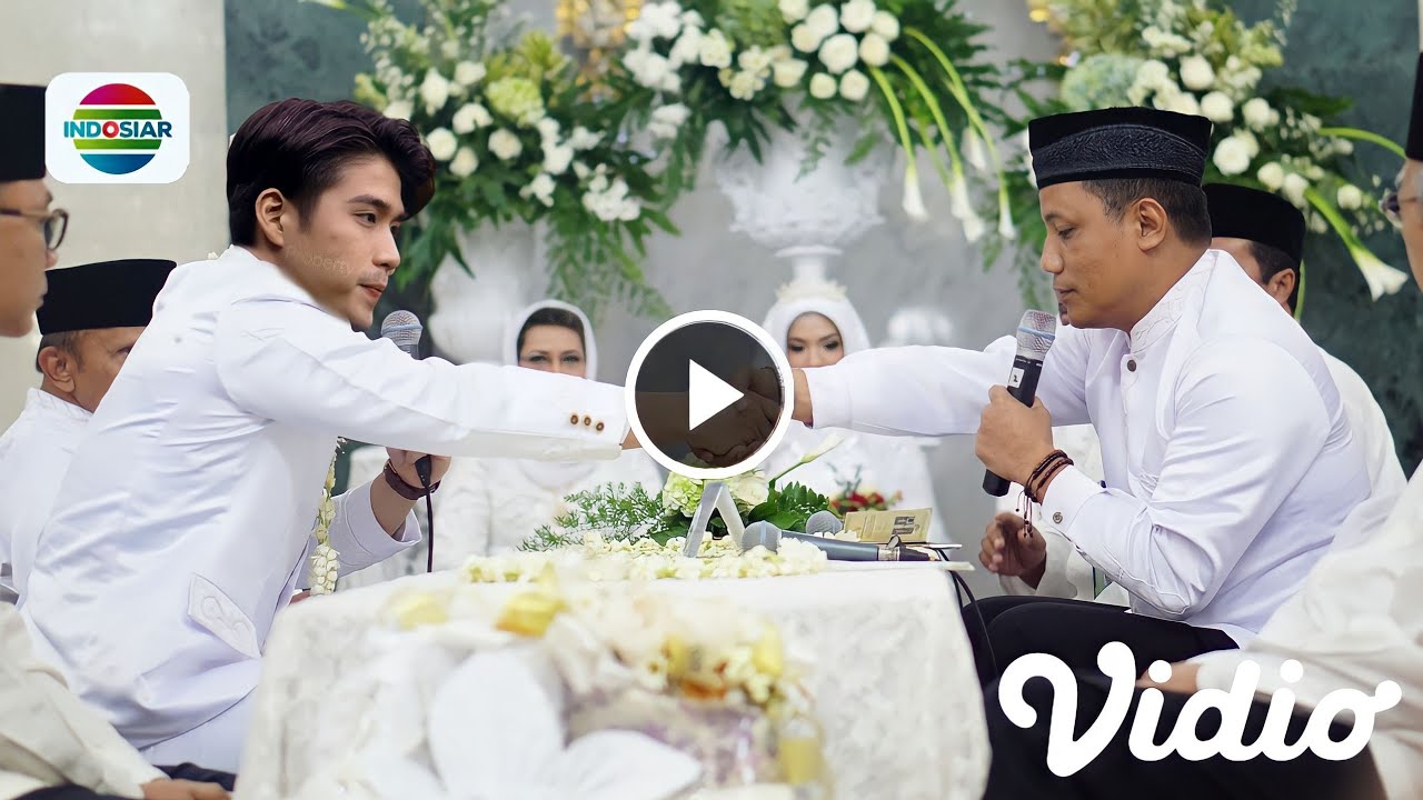Alhamdulillah Sah - Akhirnya Proses Akad Nikah Victor Agustino & Ayu ...