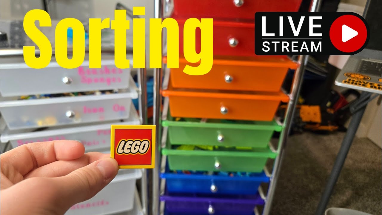 Sorting Lego LIVE - YouTube
