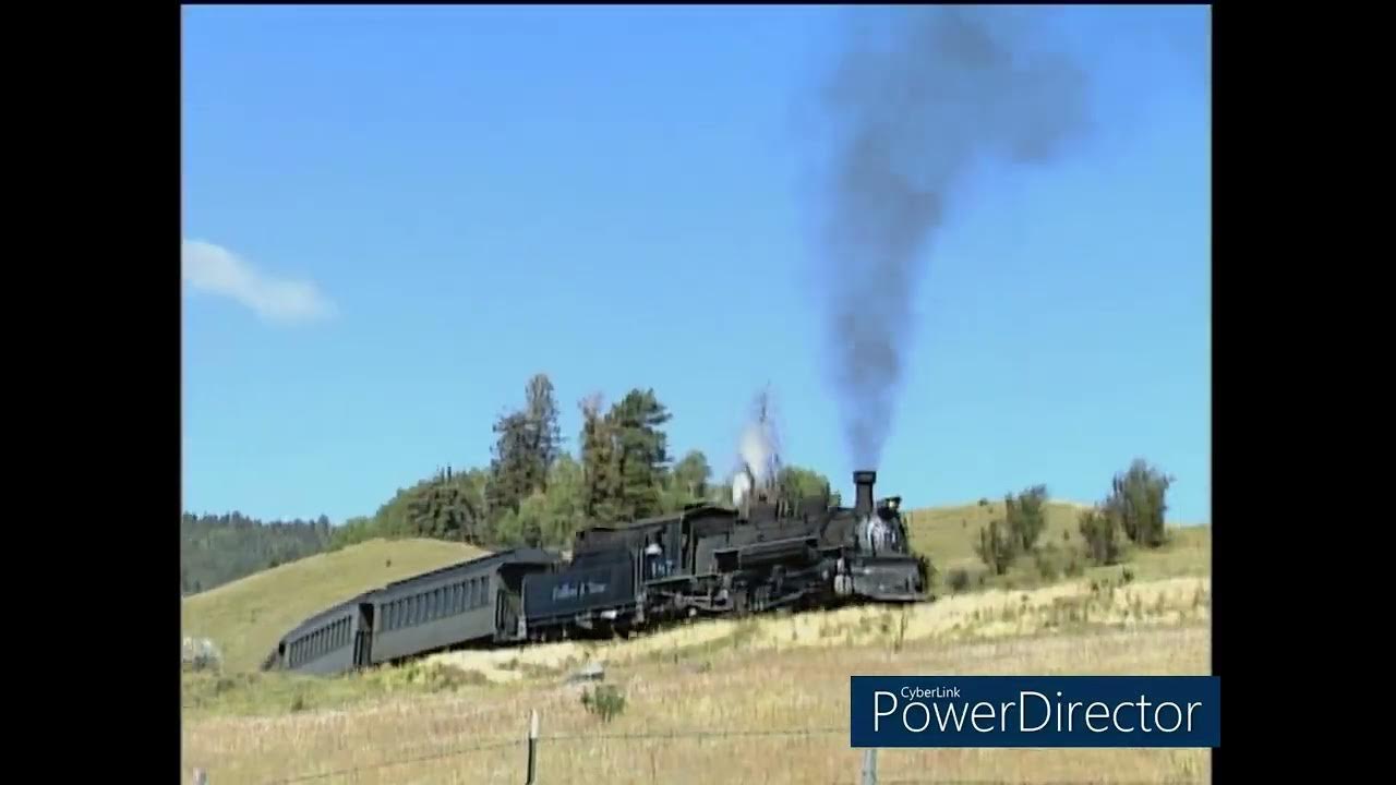 Steam Engine D&RGW Rio Grande 487 Compilation - YouTube