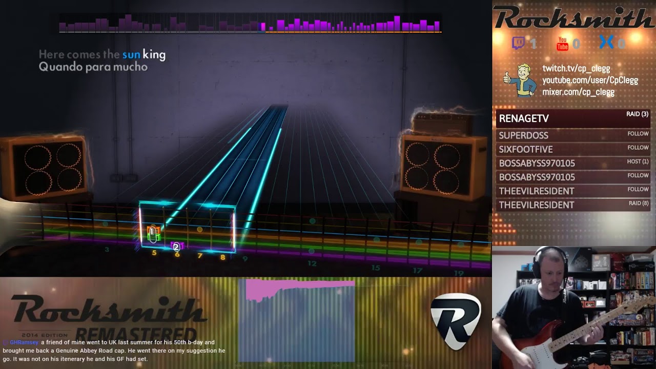 Rocksmith - 2.5 years - YouTube