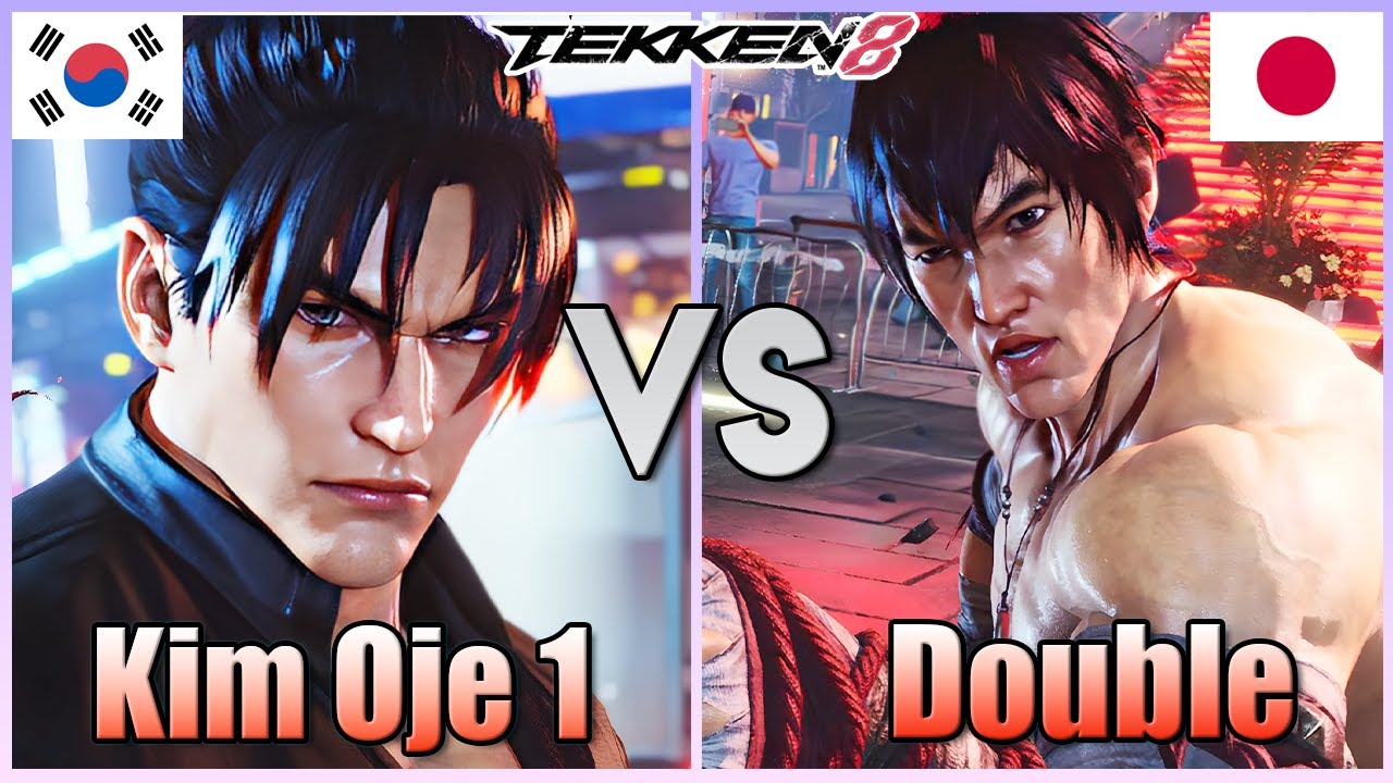 Tekken 8 Kim Oje 1 (Jin Kazama) Vs Double (Law) Ranked Matches! - YouTube