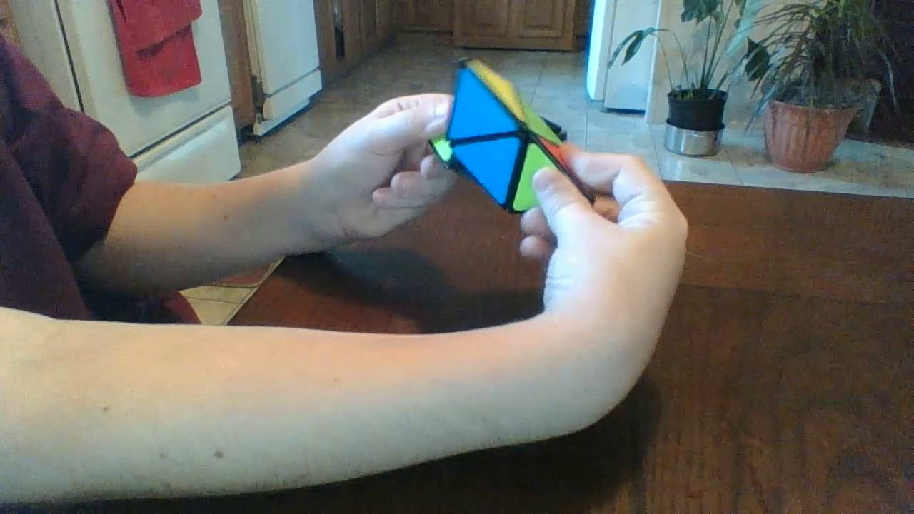 how to solve a pyramorphix - YouTube