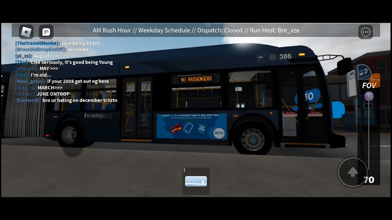 WTA Roblox: 2022 306 New Flyer XDE60 - YouTube