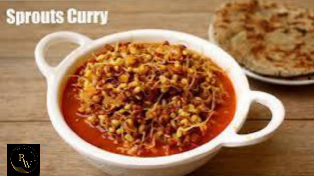 Matki spourted curry recipe in Tamil/ matki gravy recipe/ moth beans ...