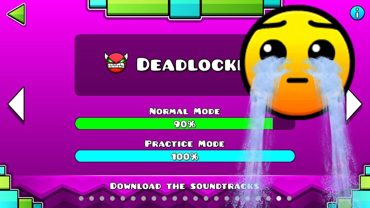 Geometry Dash I cry ( ͡° ʖ̯ ͡°) - YouTube