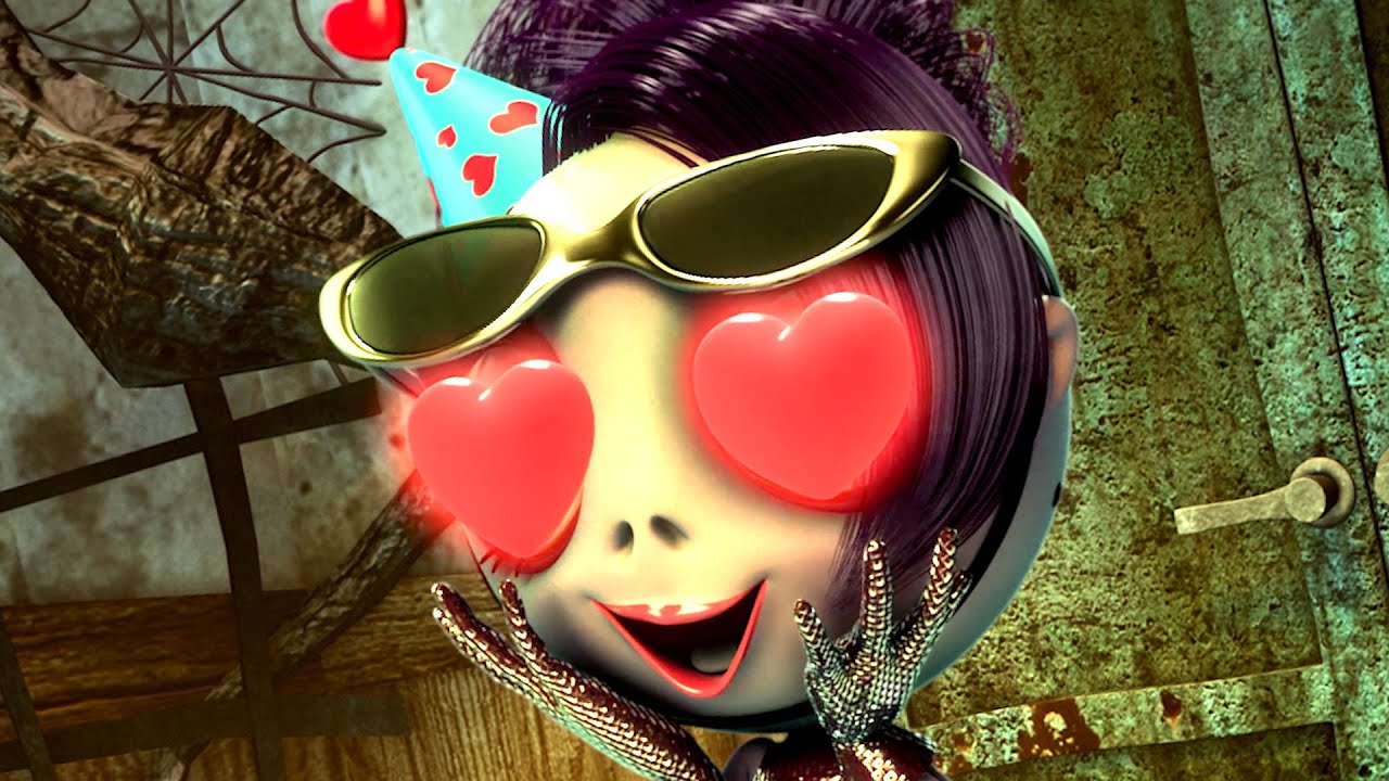 Zombie Dumb | 좀비덤 | Zomgirl Gets A Present! | Zomgirl's Birthday Party ...