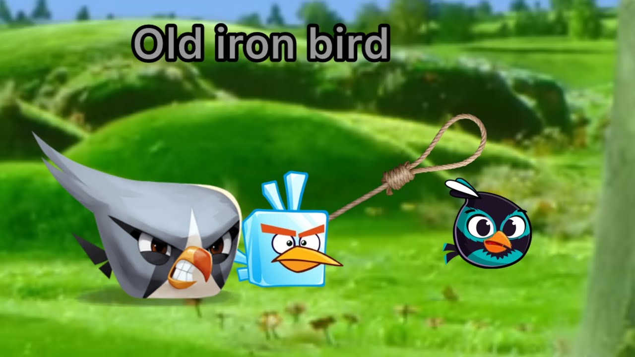 Angry birds and Teletubbies. Old iron bird - YouTube