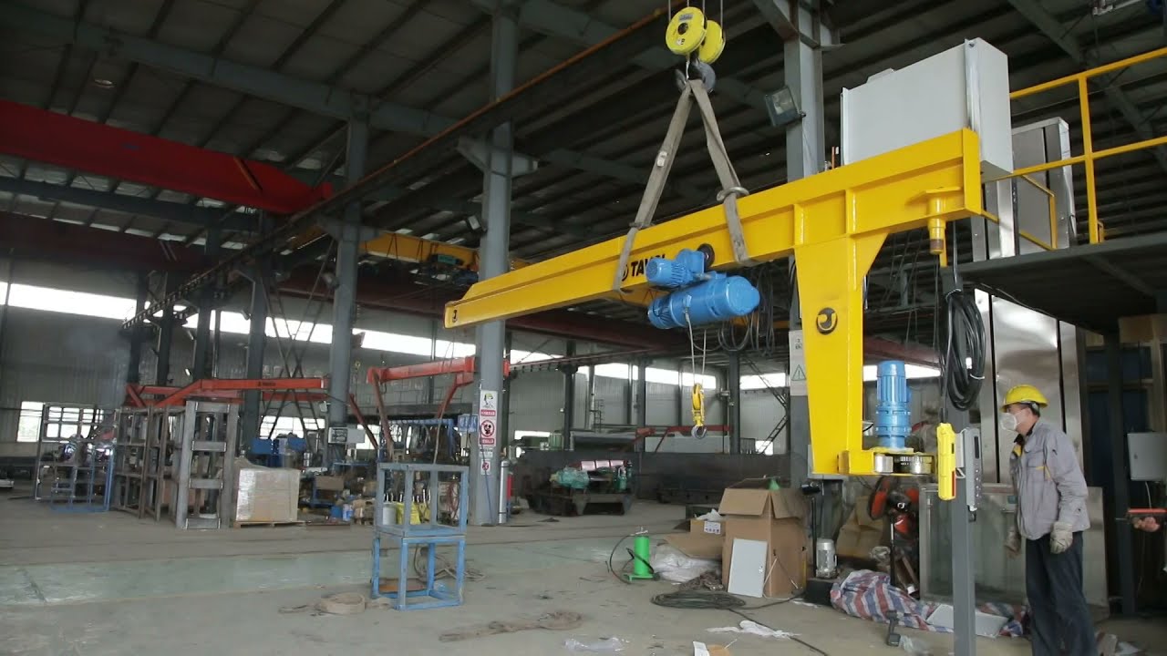 Jib Crane Installation Video - YouTube