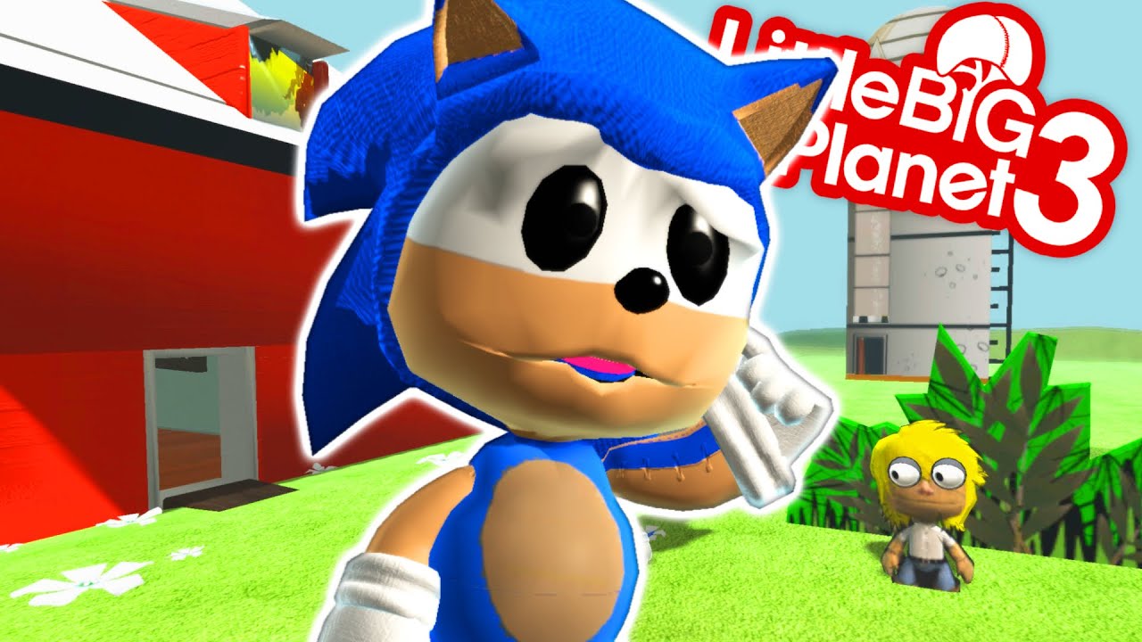 LittleBigPlanet 3 - Sonic Bus Breaks Down at a Farm - PC Gameplay ...