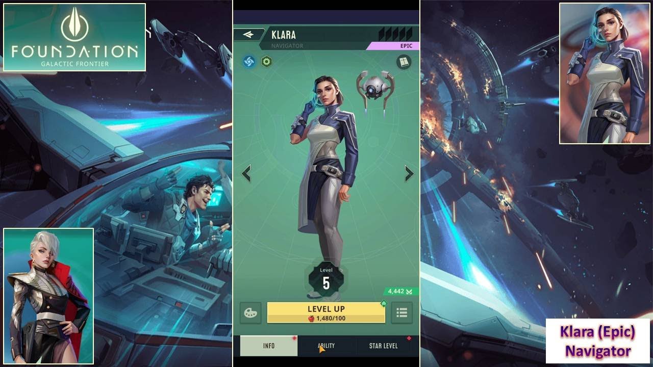 Foundation Galactic Frontier - Unlock Klara (Epic, Navigator) and ...
