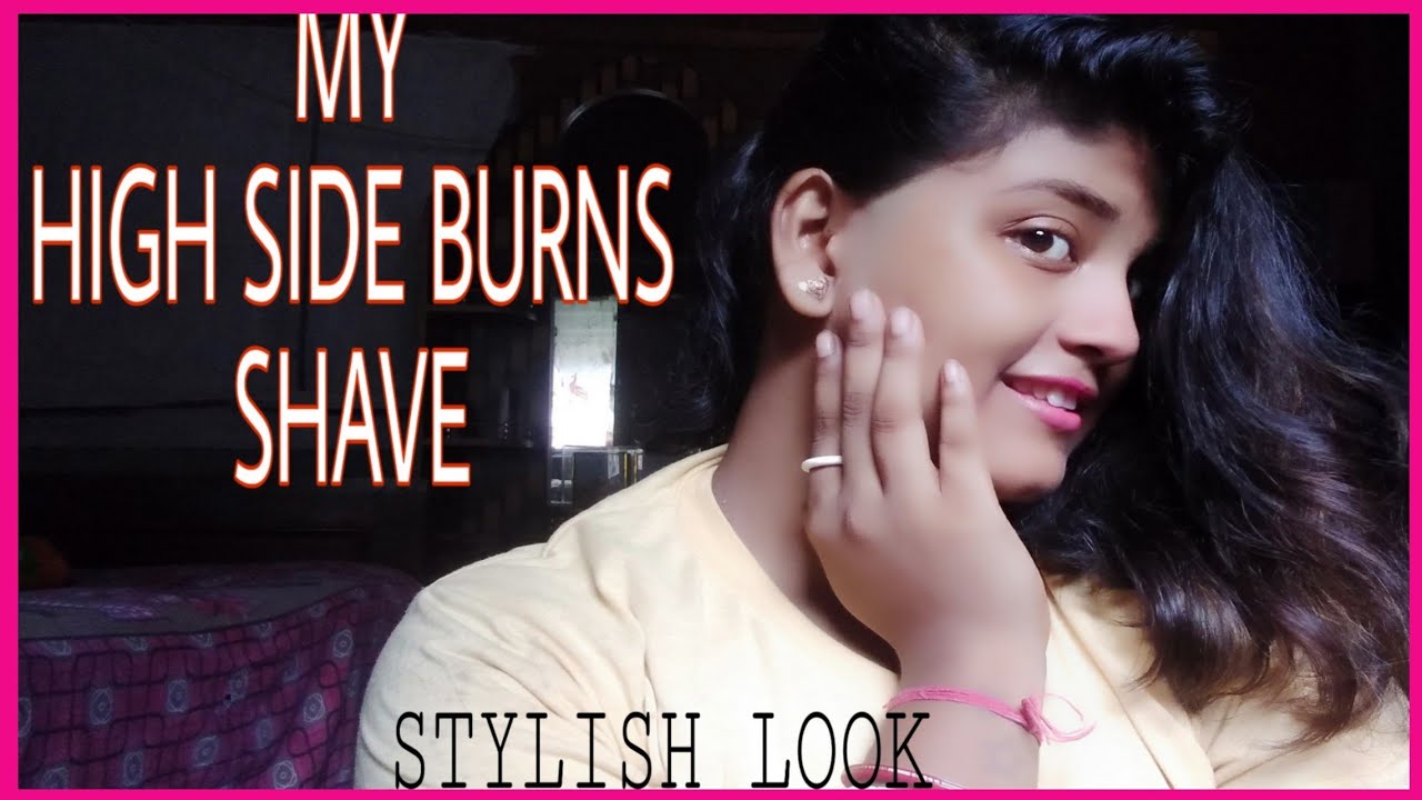 HIGH SIDE BURNS SHAVE..... REQUESTED VIDEO..... - YouTube