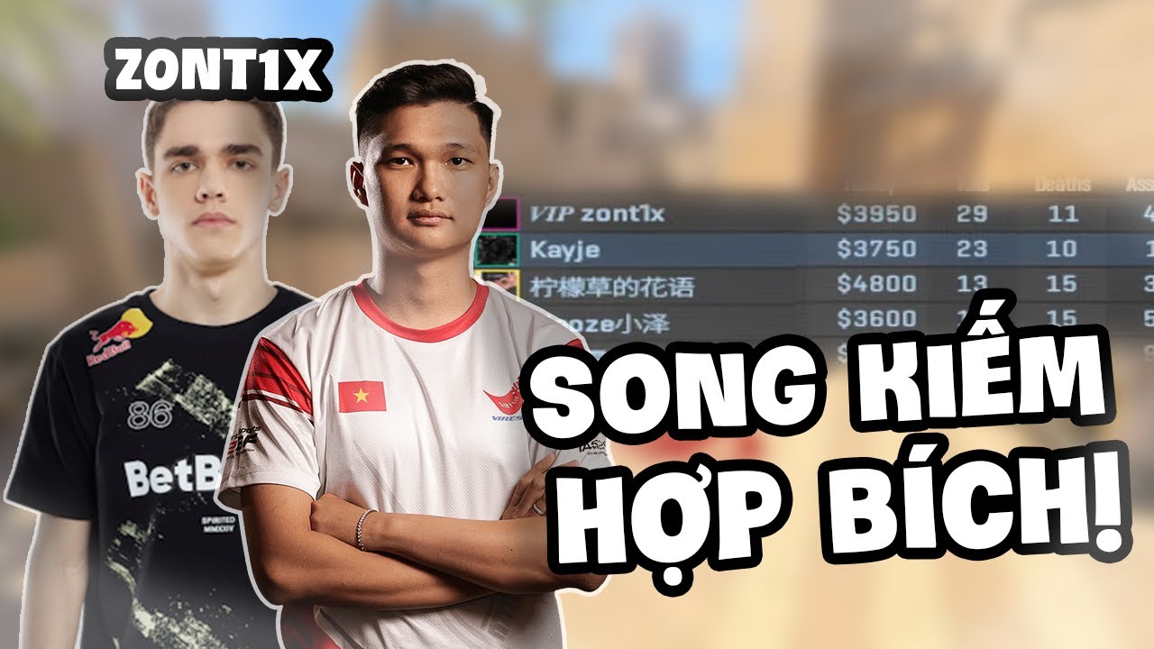 KAYJE BẮT GẶP ZONT1X TRONG TRẬN VÀ CÀN QUÉT CẢ BẢN ĐỒ (ko bú win) - YouTube