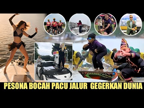 GEGERKAN DUNIA!! Viral Tarian Bocah Pemandu Pacu Jalur Ditiru Pemain PSG, Auto Trending Hitungan Jam