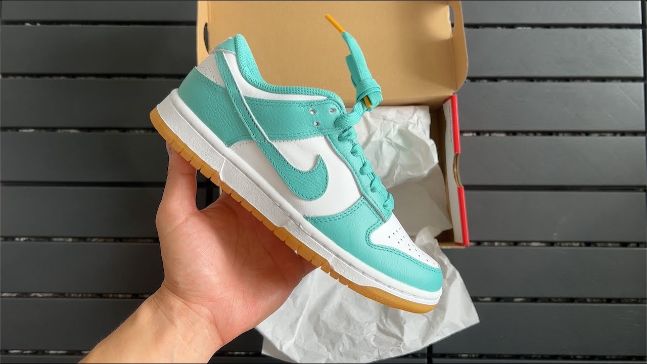 Nike Dunk Low Teal Zeal (Women's) | DV2190-100 - YouTube