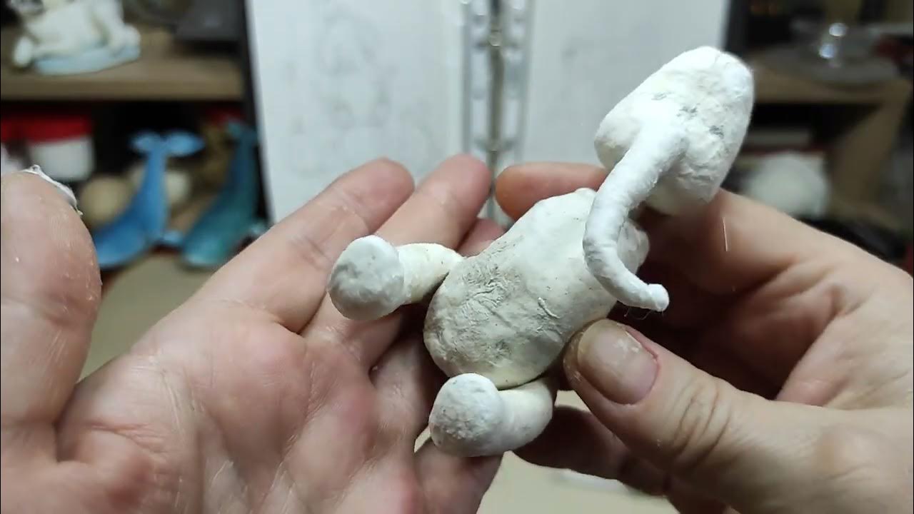 🐘🐘 Ватная игрушка.СЛОНИКИ. из серии (слонов много не бывает). Урок 11 ...