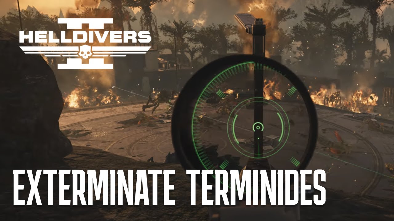 HELLDIVERS 2 // 4K 60FPS // EXTERMINATE TERMINIDES - YouTube