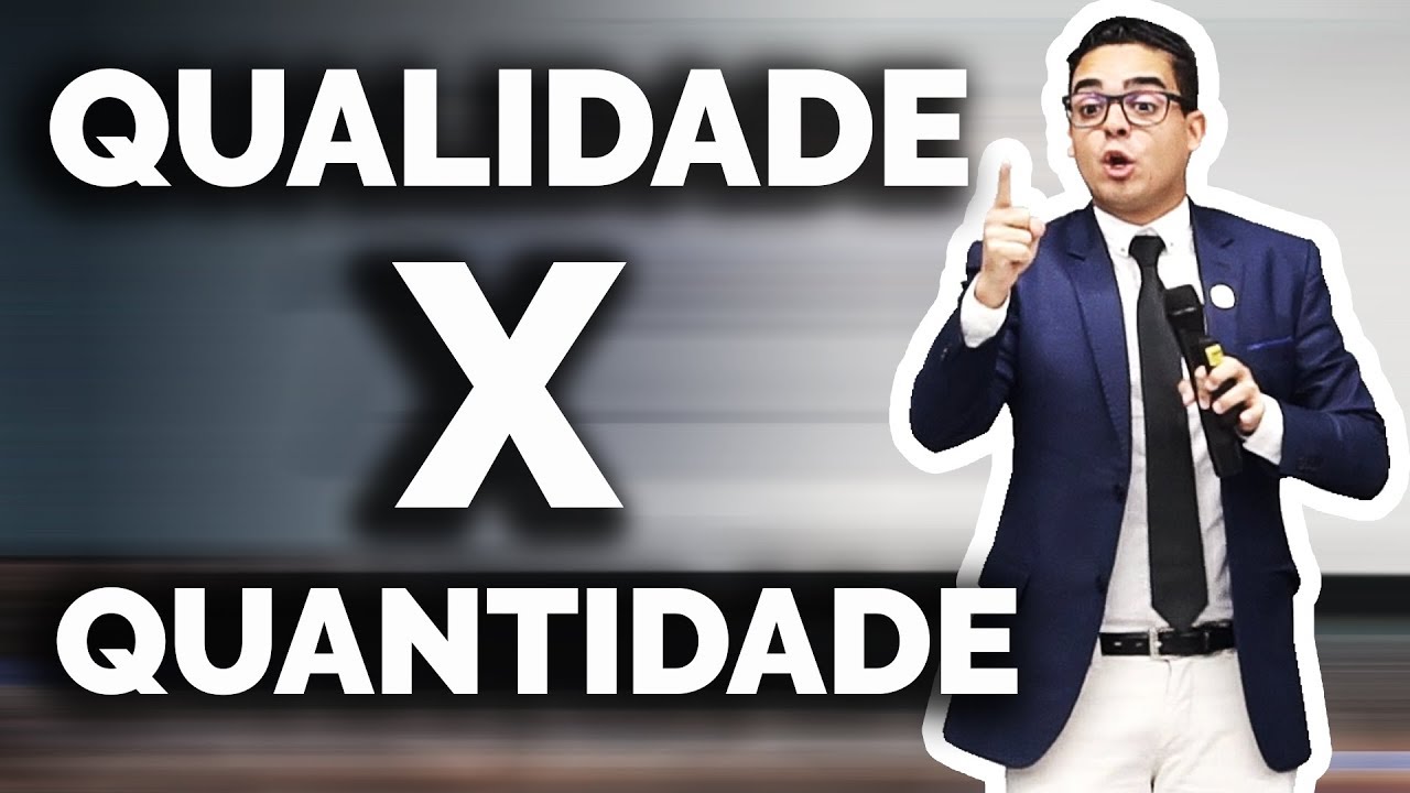 ESSA É A DIFERENÇA ENTRE QUALIDADE X QUANTIDADE | MULTINÍVEL | PHILIPE ...