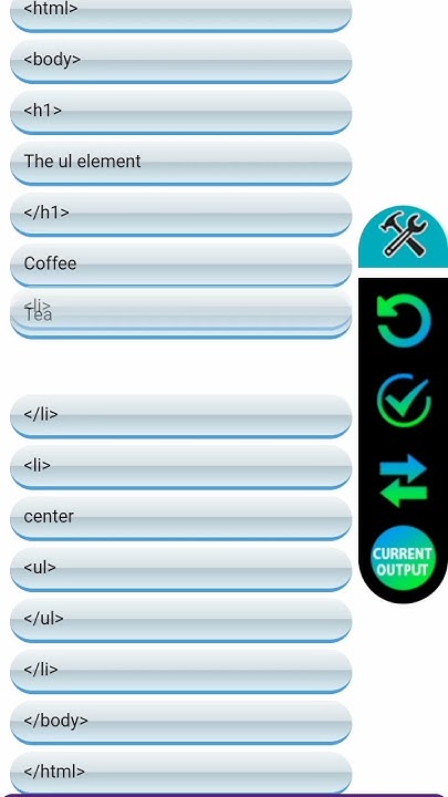 li tag use in html - YouTube