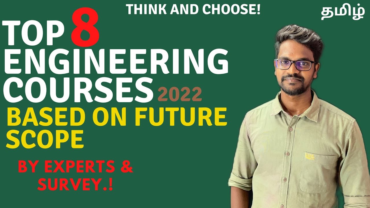 Top Engineering Courses|2022|Based on Future Scope|Tamil|Muruga MP - YouTube