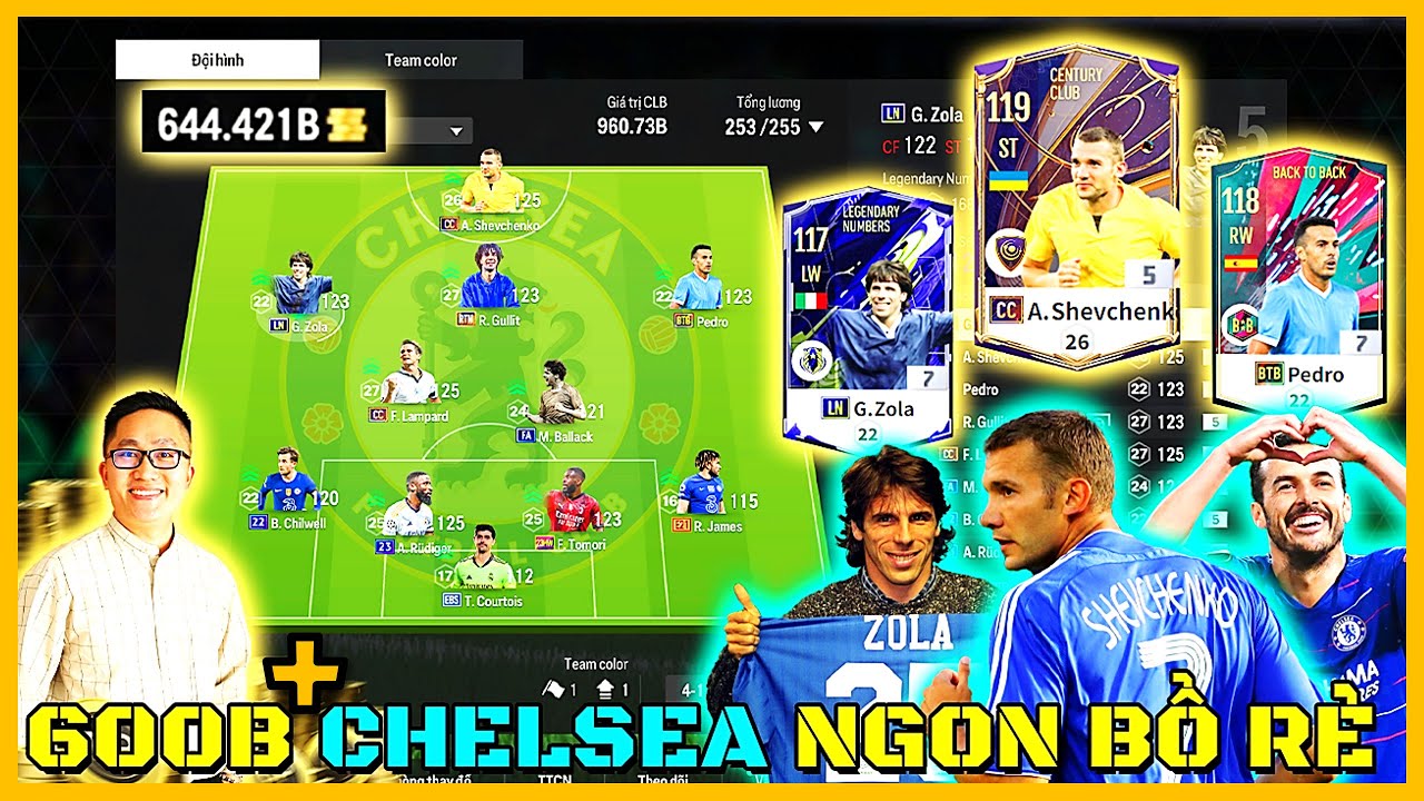 I Love Cầm 900 Tỷ Xây Dựng Đội Hình CHELSEA Cực Mạnh FCO Với SHEVCHENKO ...