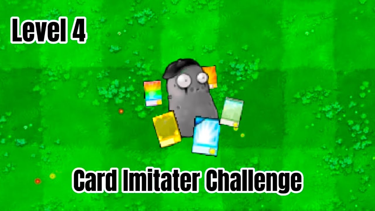 PVZ Hybrid v3.3: Card Imitater Challenge 4 - YouTube