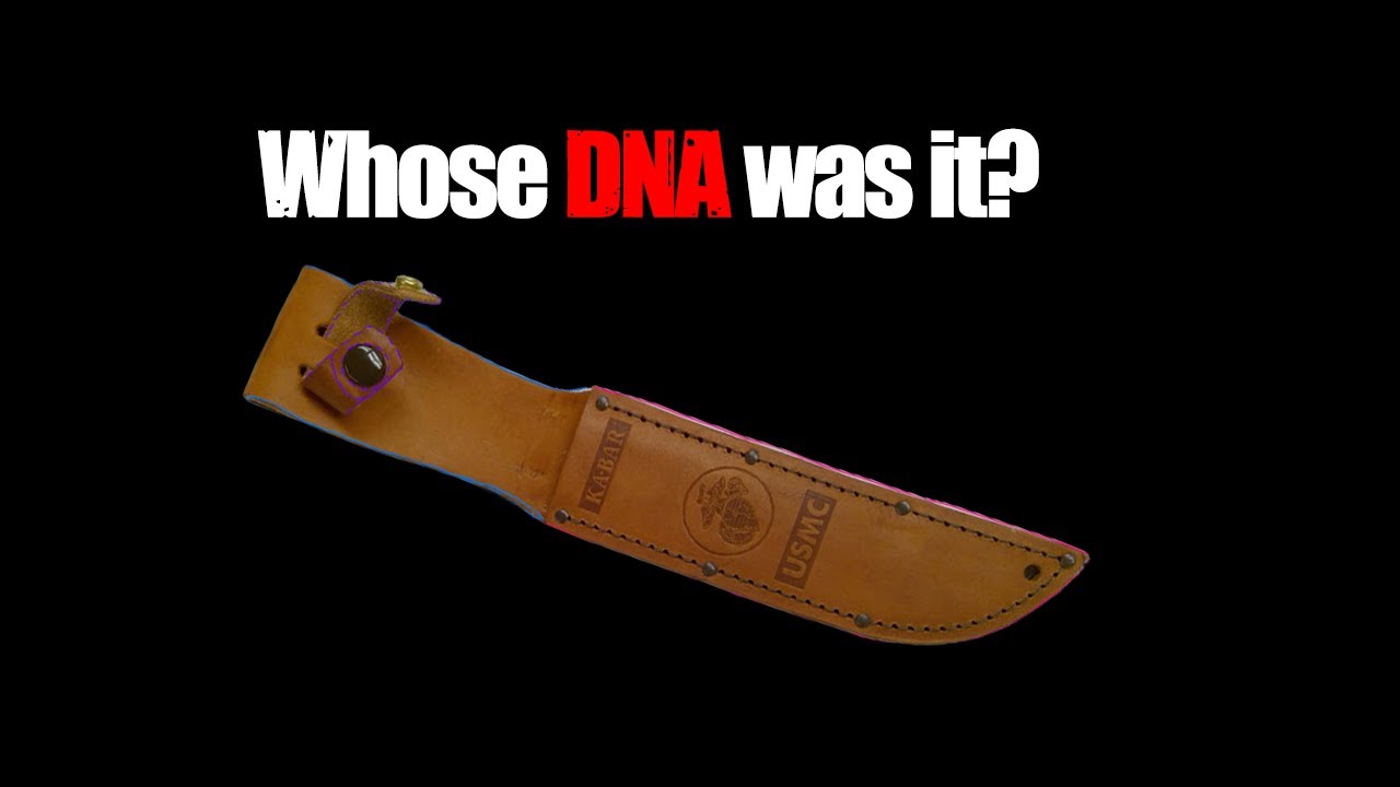 Crucial! Breakdown of DNA on Knife Sheath - YouTube