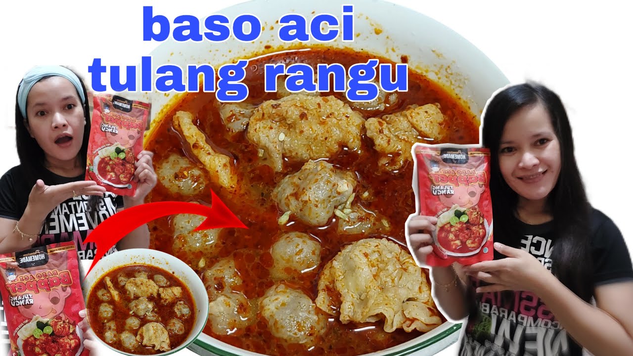 MASAK BASO ACI BAPER TULANG RANGU - PEDES NAMPOL ‼️ MAKANAN VIRAL 🔥🔥🔥 ...