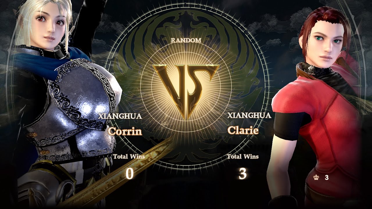 Soul Calibur 6 | Corrin(Fire Emblem) VS Claire(Resident Evil) - YouTube