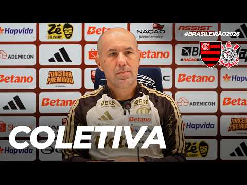 LEONARDO JARDIM | COLETIVA PÓS-JOGO | FLAMENGO 2 X 1 CORINTHIANS | BRASILEIRÃO (13/09/26)
